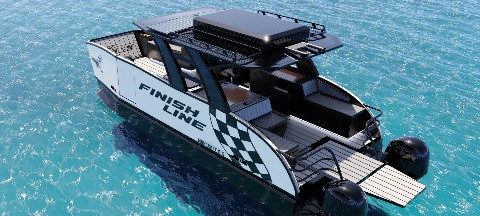 8.5m Wide Body Explorer Cat | Finish Line Boats