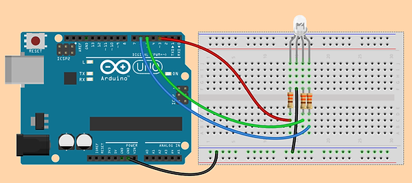 La led RGB | arduino-passion
