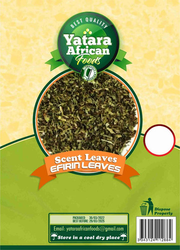 Dried Efirin Leaves - Dried Scented Leaves | Yatara African Foods