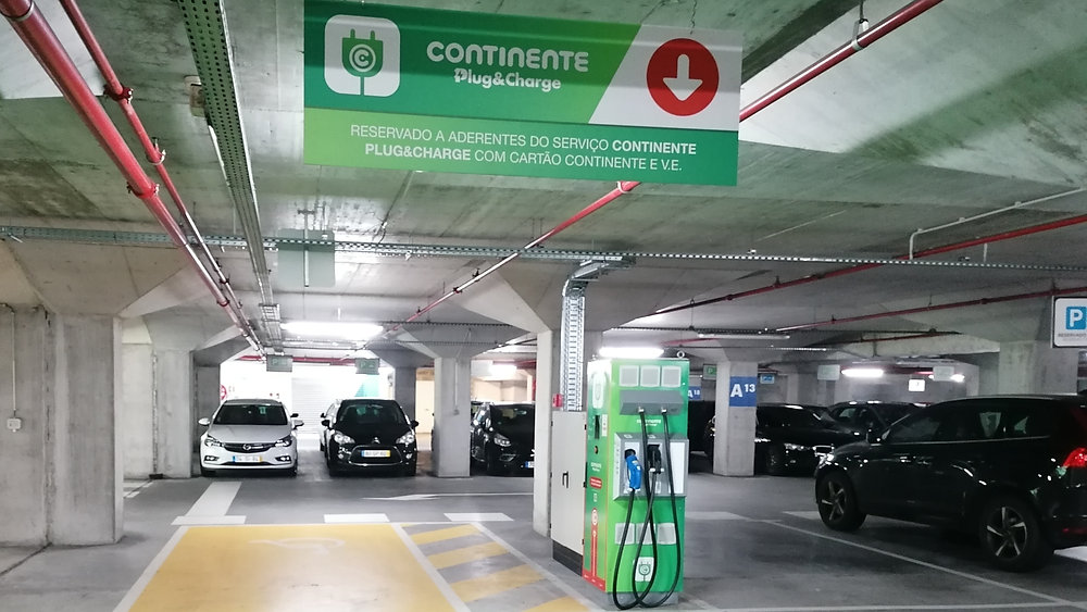 Sonae aumenta rede Continente Plug&Charge