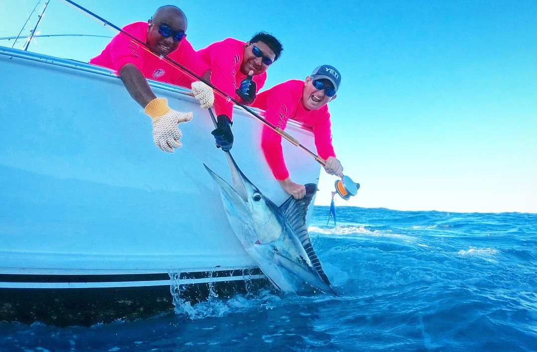 Costa Rica Blue Marlin Fly Fishing. FADs Trip