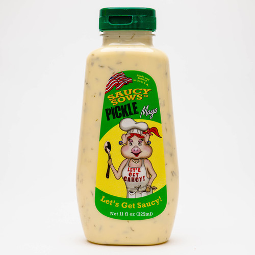 Pickle Mayo 12oz | Saucy Sows