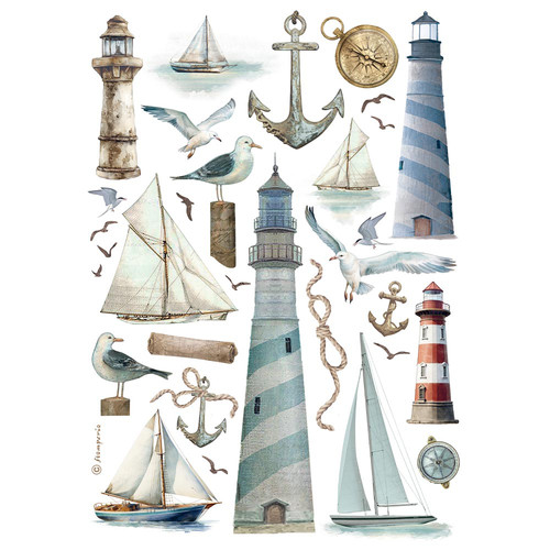 A4 Rice paper packed - Lighthouse | Viola Craft