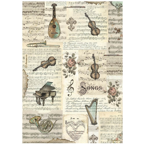 A4 Rice paper packed - Music instruments | Viola Craft