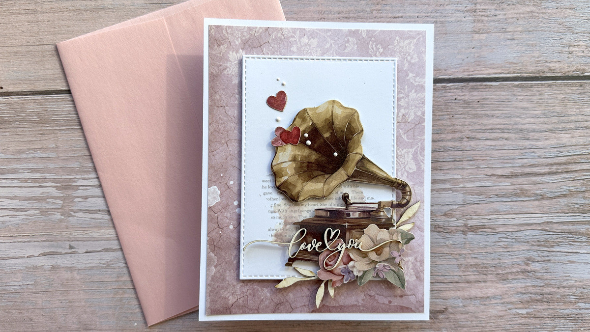 How to make Romantic Cards tutorial for an anniversary or friend's wedding