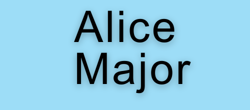 Home | Alice Major