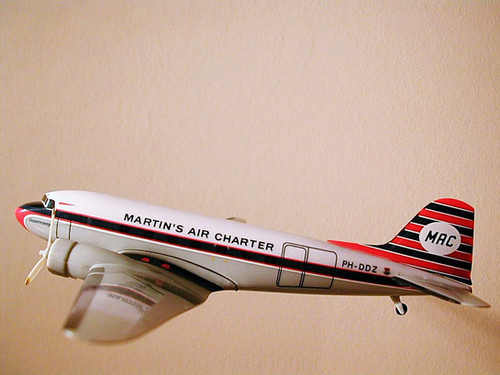 Martin's Air Charter MAC Scale 1-100 model Douglas DC-3 PH-DDZ ...