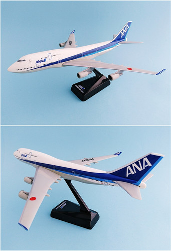 All Nippon Airways - ANA Scale 1-250 model Boeing B747-400 #02 JA8094 ...