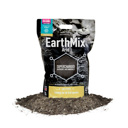 Arcadia Earth Mix Arid 10L | Coopz Reptiles
