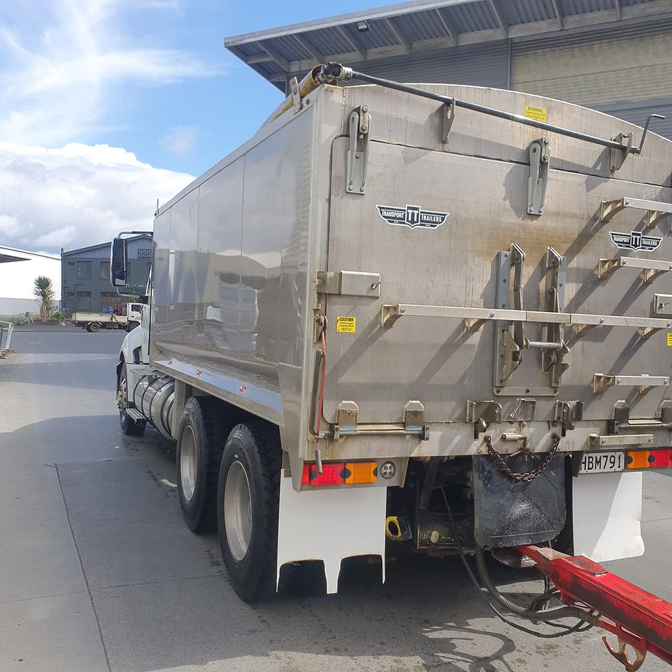 CAT tipper and trailer for sale