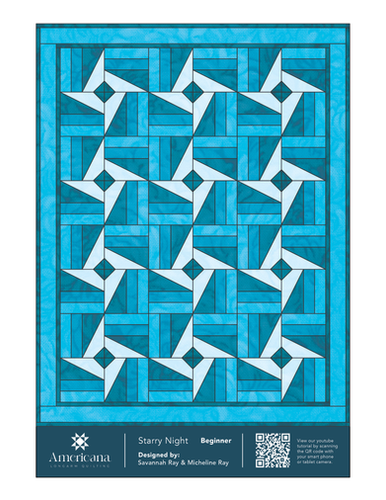 Starry Night | Americana Longarm Qu