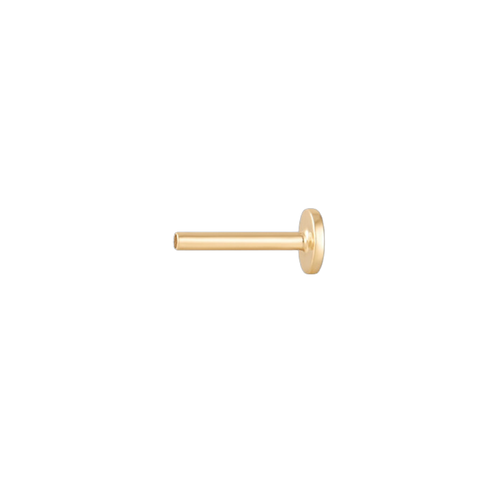 LollieShop Solid Gold Labret / Flat Bíack | LollieShop