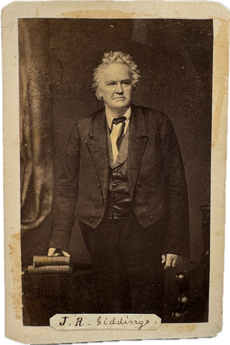 CDV Photo of Civil War Abolitionist Joshua Reed Giddings | Massie's ...
