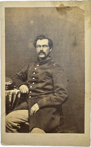 CDV of Moses Clement 1st Massachusetts Heavy Artillery | Massie's Antiques