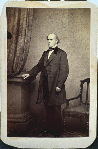 CDV of Caleb B. Smith, Abraham Lincoln's First Secretary of the ...