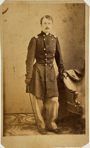 CDV of NY. Lt. Col. Abel Smith Jr By J. Gurney & Son Broadway Died Port ...