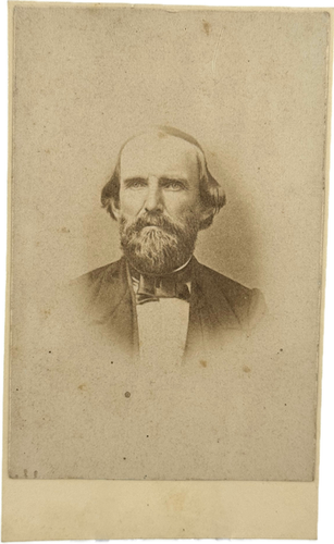 From Life CDV of Confederate Ben McCulloch Killed Battle of Pea Ridge ...
