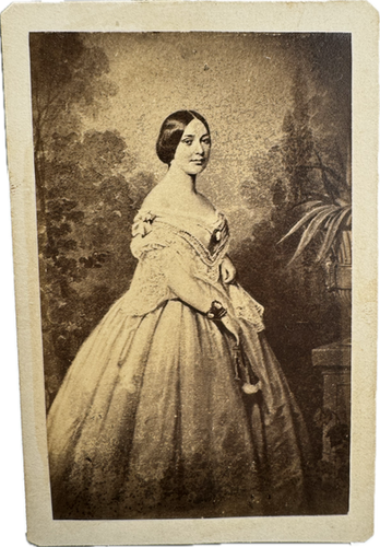 First Lady of the Confederate States of America Varina Howell Davis CDV ...