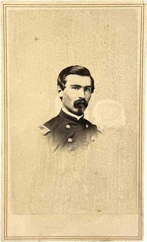 CDV of Major Alexander Diven IL Chicago Merc Light Artillery | Massie's ...