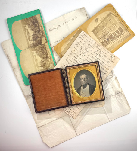 Capt. Frederick Low Grouping Taken POW of War of 1812 Aboard Privateer ...