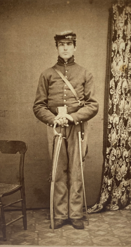 Federal Cavalry CDV No Backmark | Massie's Antiques