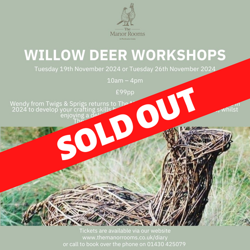Willow Deer Workshops | Drewtons