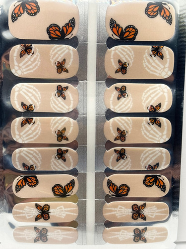 Winged Wonder #ZB348 | Color Creation Nails