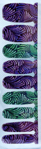 Fossilized Ferns | Color Creation Nails