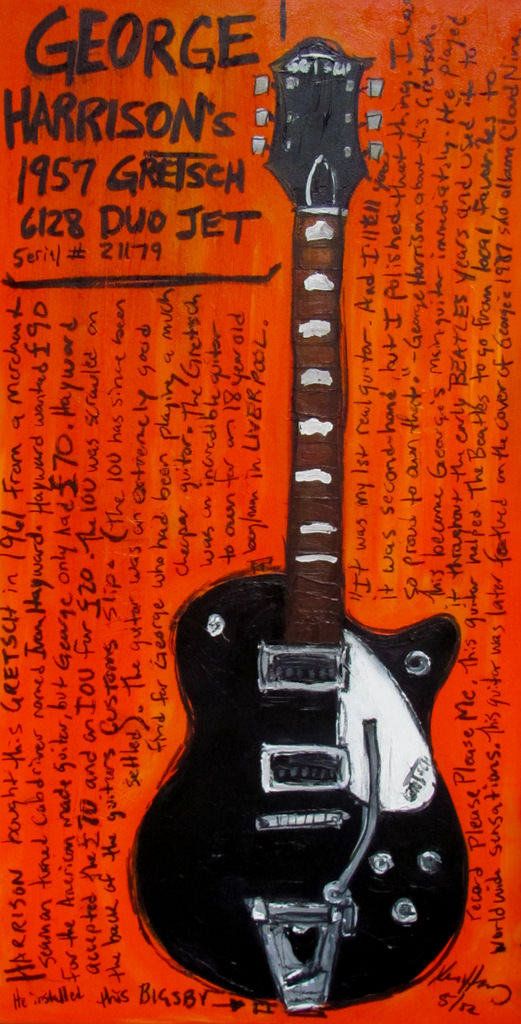 Guitar Art | Famous Guitars | Karl Haglund Art