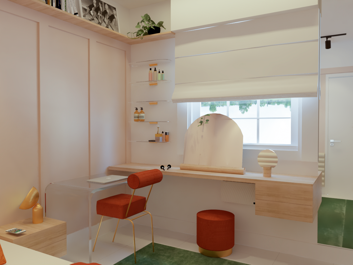 Quarto AC | Pistache Arquitetura