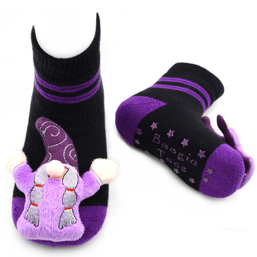 Witch Halloween Boogie Toes Rattle Socks | Piero Liventi Retail