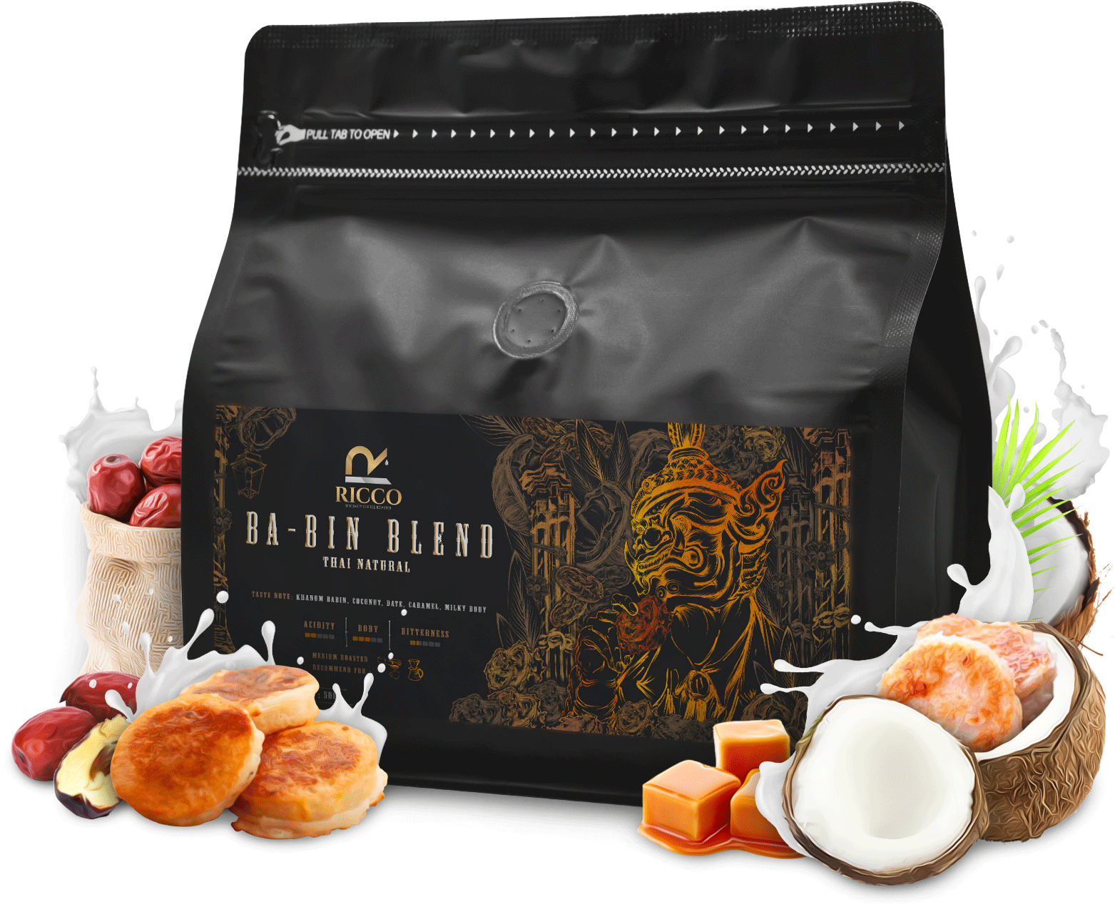 โรงคั่วกาแฟ รับคั่วกาแฟ ผลิตเมล็ดกาแฟแบรนด์ตัวเอง OEM / ODM | Ricco Roaster