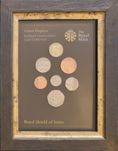 Royal Shield Coins | Frameworks Picture Framing