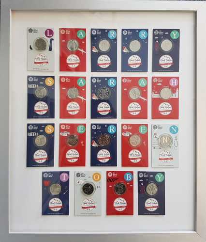 10p Coin Collection | Frameworks Picture Framing