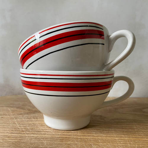 Pair of Cider cups in traditional Breton style | Quintessentially Fr