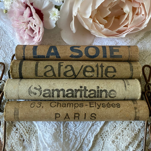 Parisian 'Grand Magasin' parcel handles | Quintessentially Fr