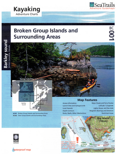 Sea Trails Paddling Maps BC | NWOC