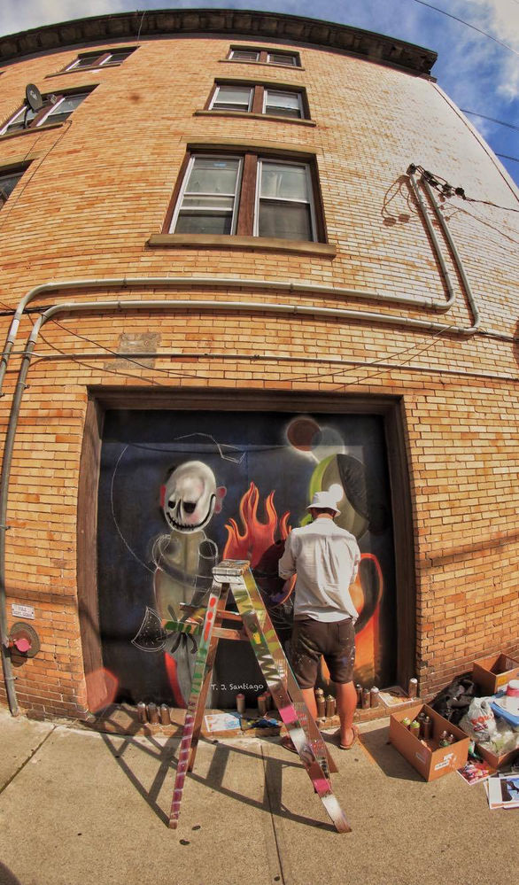 [Part 3] BONUS Mural in Poughkeepsie, NY for O+ Festival