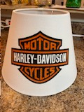 Harley Davidson Lamp Shade | Lucky Penny Creation