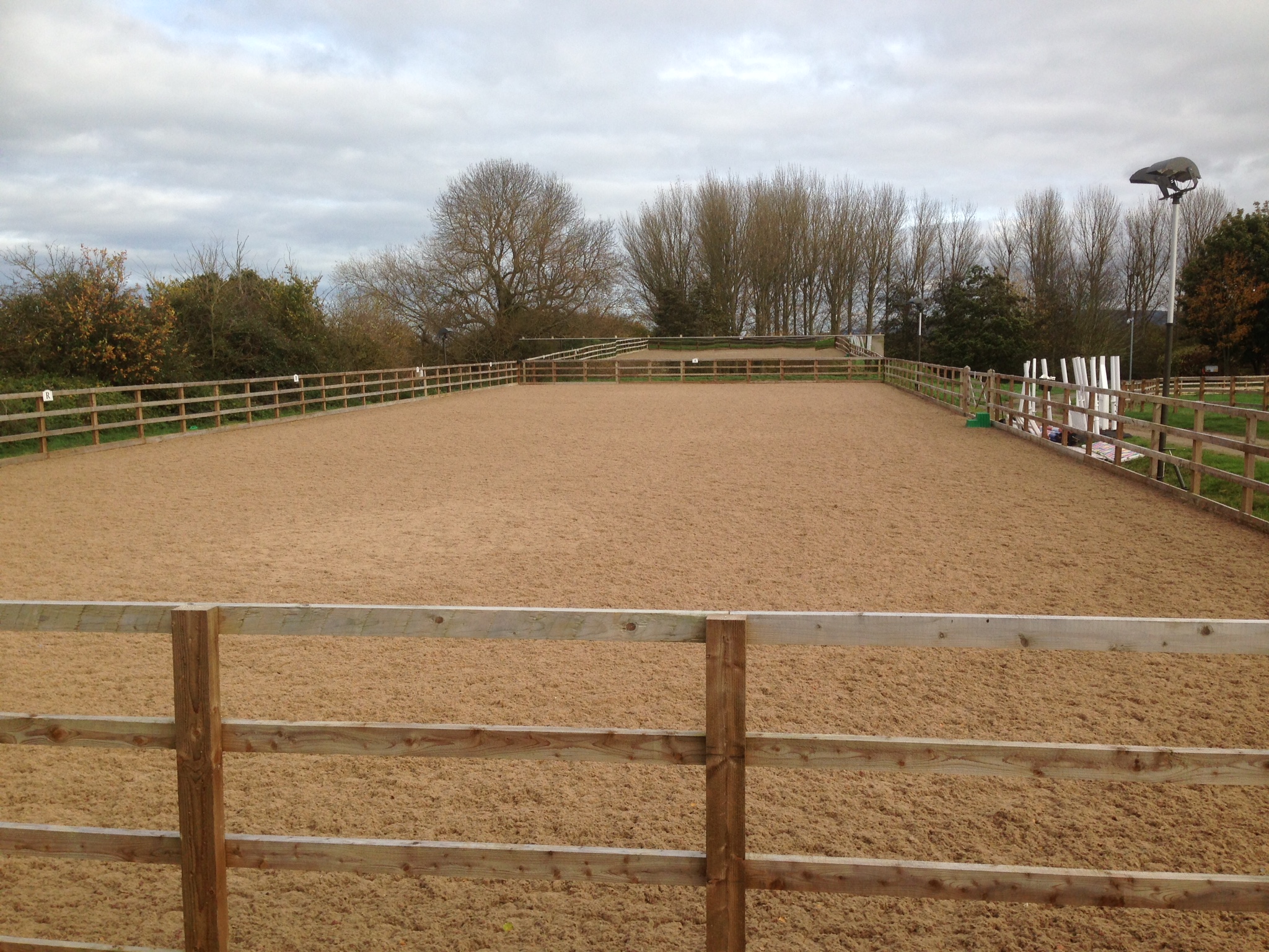 Outdoor Arena / Menage - Upper Farm Equestrian, Chinnor, Oxfordshire