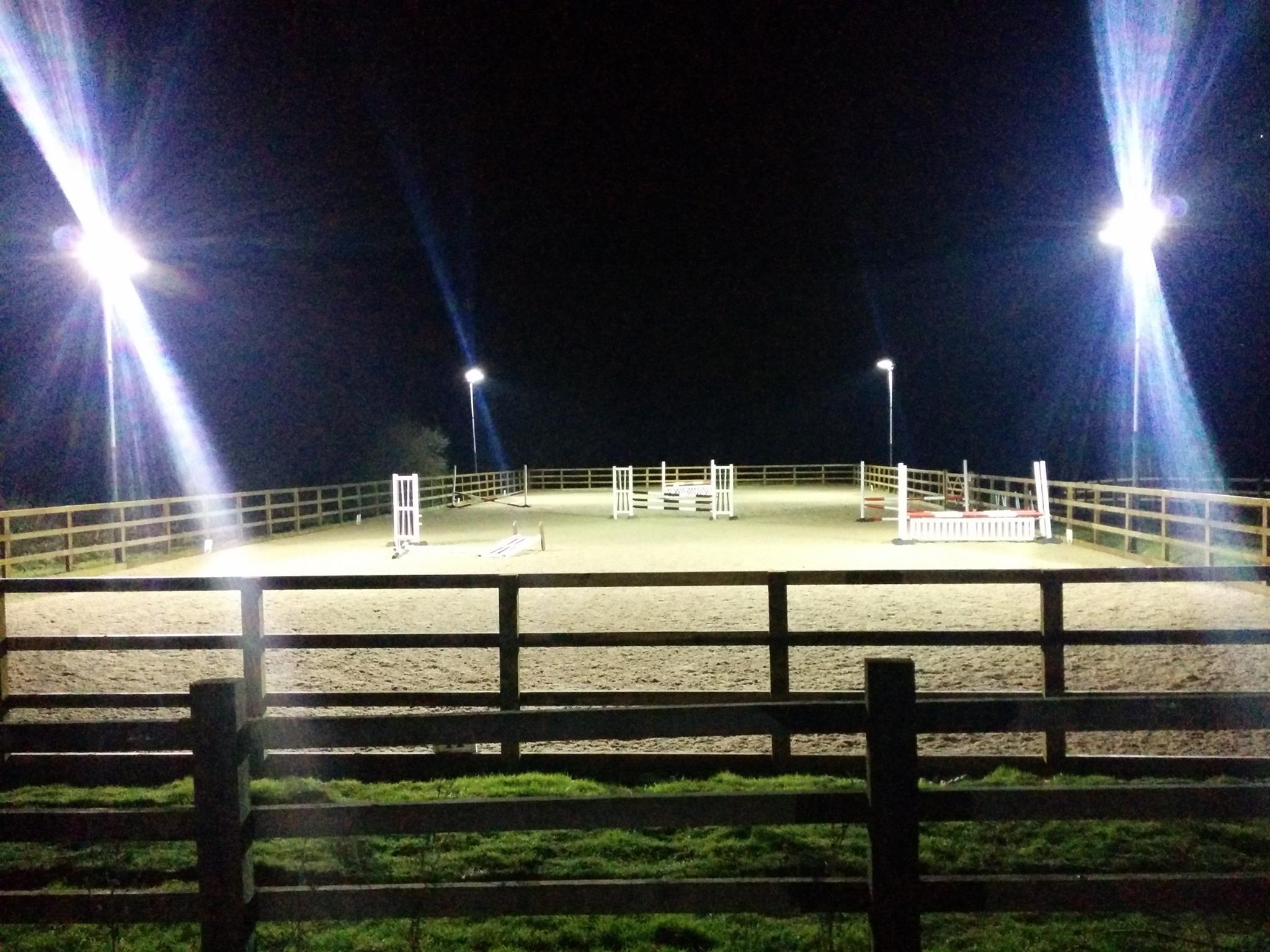Outdoor Arena / Menage - Upper Farm Equestrian, Chinnor, Oxfordshire