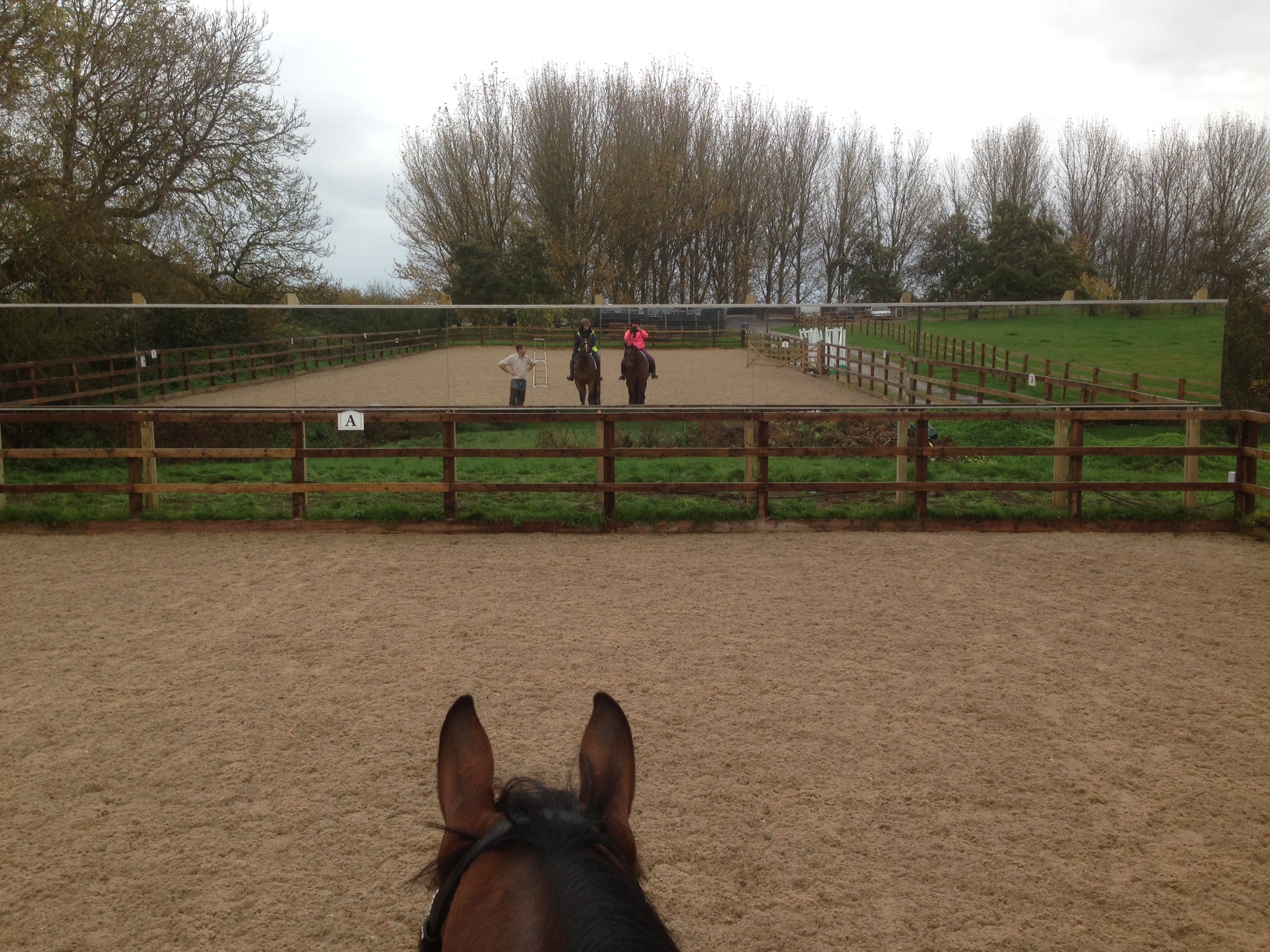 Outdoor Arena / Menage - Upper Farm Equestrian, Chinnor, Oxfordshire