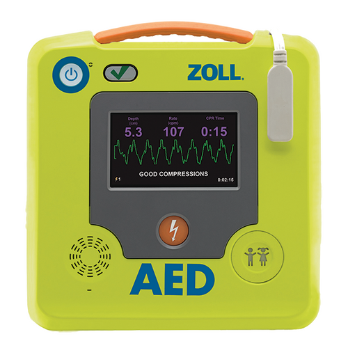Zoll AED 3 BLS Semi-Automatic Defibrillator - with ECG | Defibs Direct