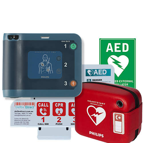 Philips HeartStart FRx Bundle with wall bracket | Defibs Direct