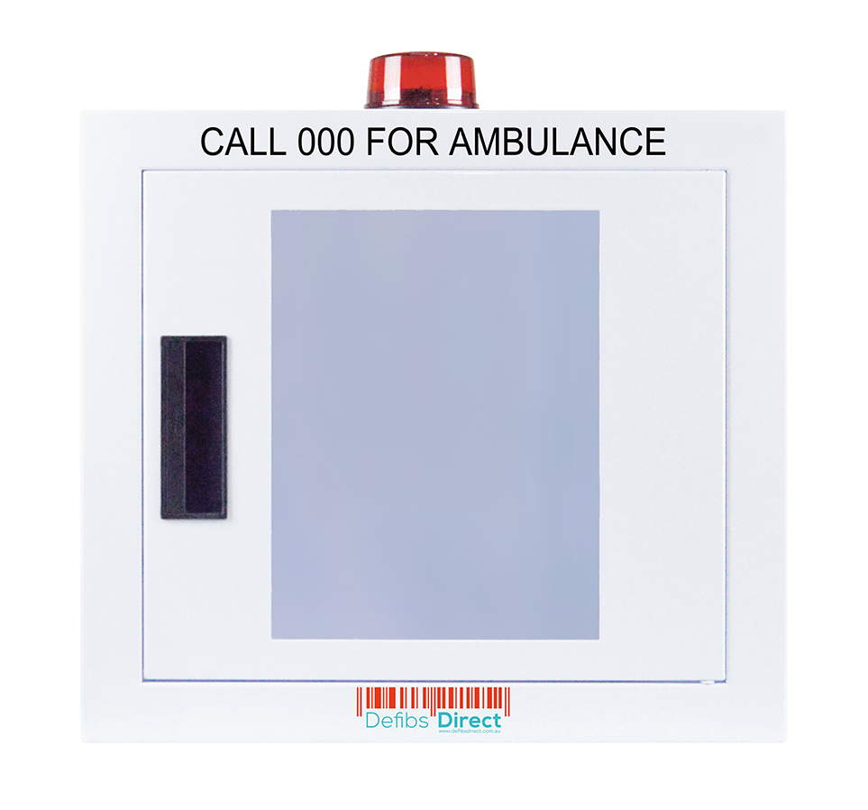 Defibrillator Cabinet - Alarmed with Strobe Light | Defibs Direct