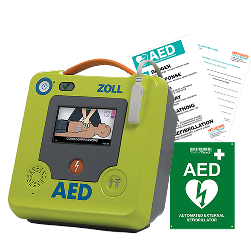 Zoll AED 3 - Sports & Schools defibrillator bundle | Defibs Direct