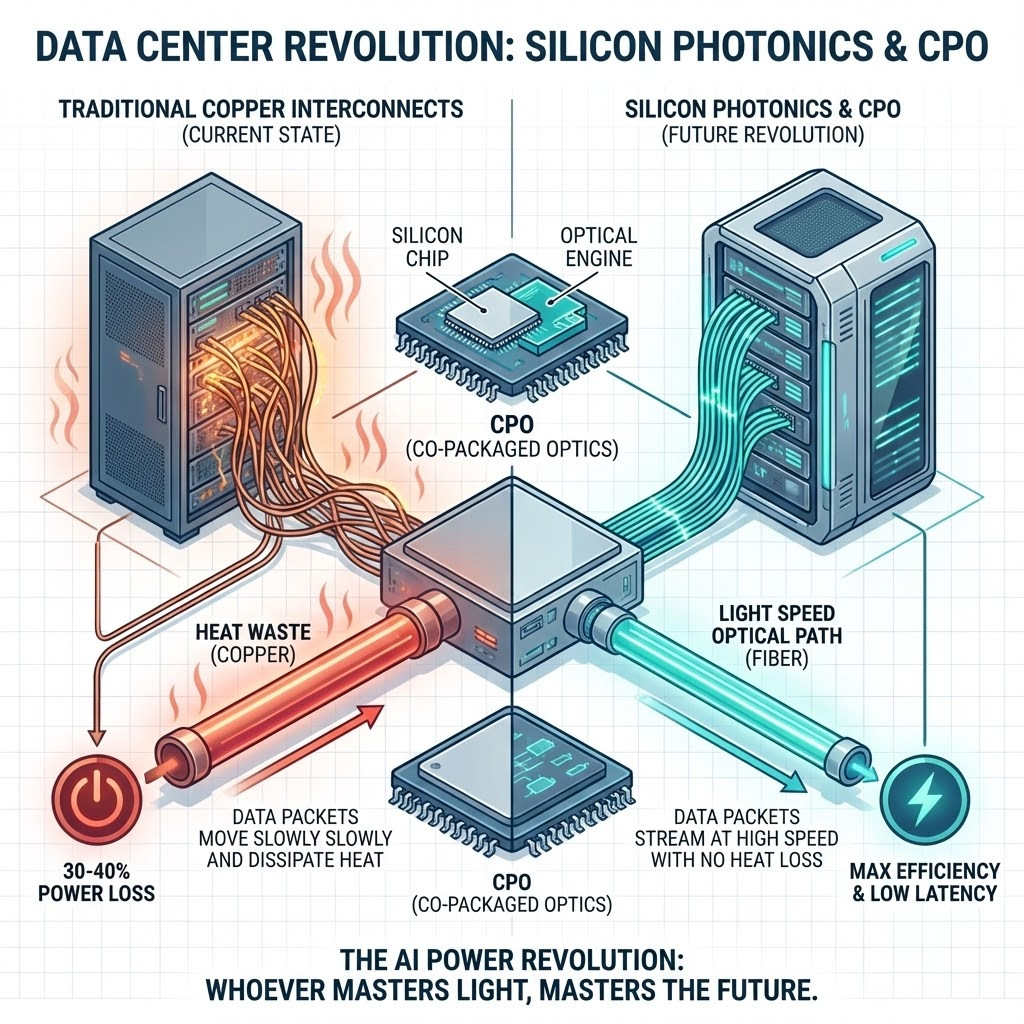 The Photonic Singularity: How SiPh & CPO Will Save AI from Thermodynamics