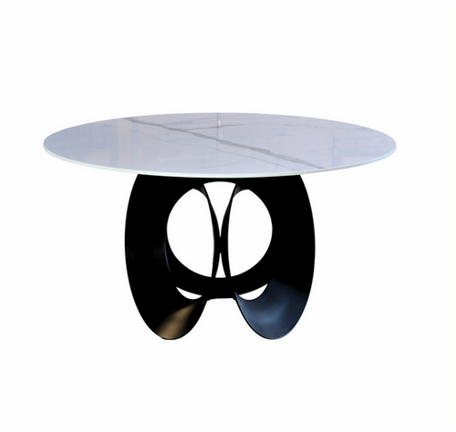 Jade Dining Table - Matte Black | Tungsten Interiors