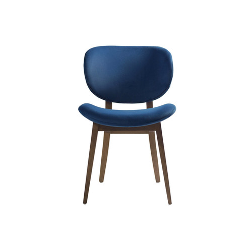 Bella Dining Chair Blue Velvet | Tungsten Interiors Inc.