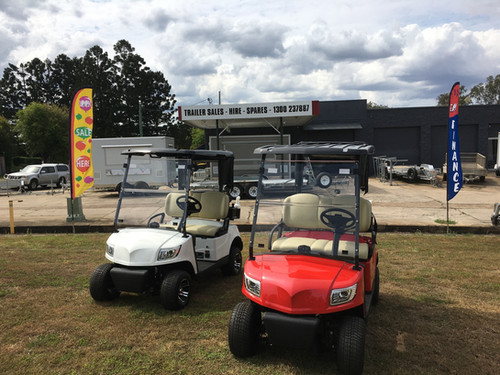 New 2024 Marshell Electric Golf Cart Lithium Powered | Gladstone Trailers